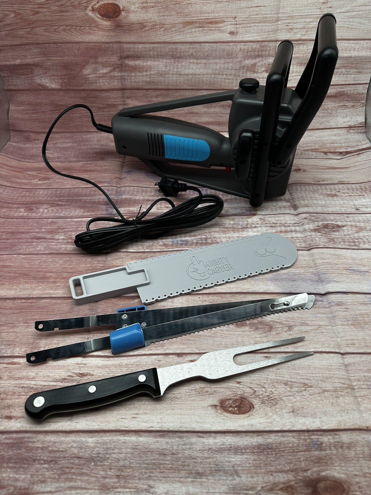 MIGHTY CARVER Electric Carving Knife, As Seen On Shark Tank | eBay