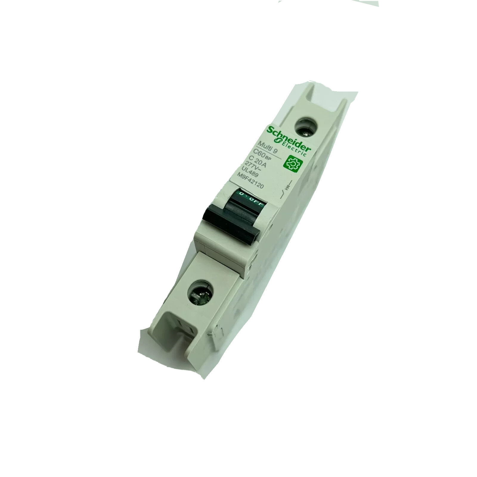 SCHNEIDER ELECTRIC M9F42120 CIRCUIT BREAKER C60BP C20 A 277-UL489 ...