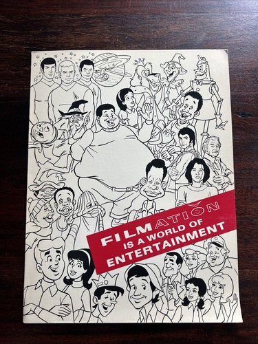 RARE 1974 Filmation Publicity Folder Star Trek Archie Fat Albert ...