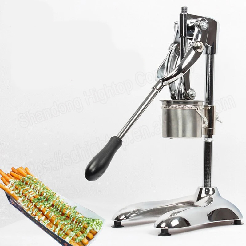 Potato Long Strip Extruder Potato Making Machine Manual Potato Moulding ...