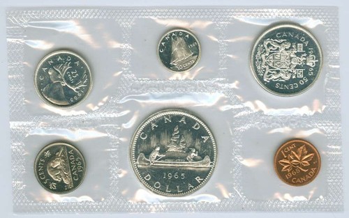 1965 CANADA Proof like Mint Set, Set of 6 Silver coins | eBay