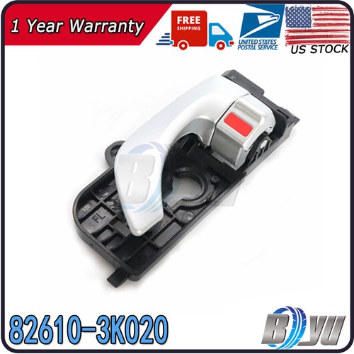 82610-3K020 Door Handle Driver Side Inside Silver For 05-08 Hyundai ...
