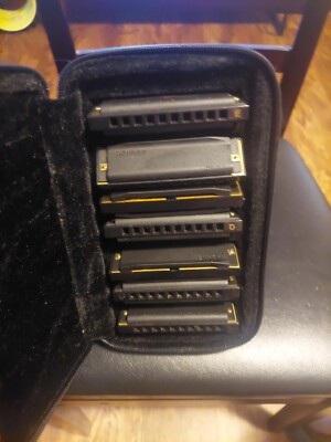 HOHNER PBH7 Piedmont Blues Harp Set - 7 Piece 686751478420| eBay