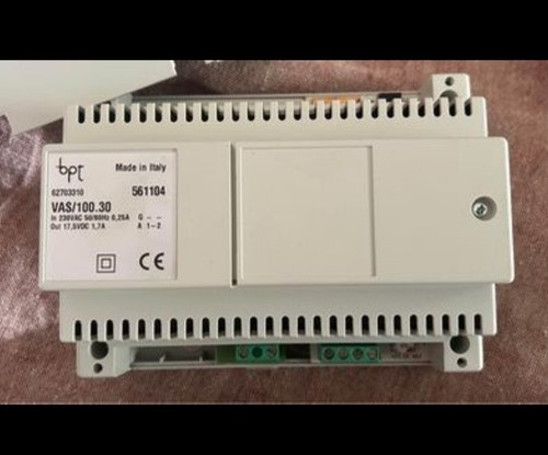 BPT VAS/100.30. Video Entry Power Supply (50 VA) for System 300 Cabling ...