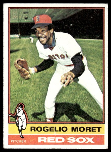 1976 Topps Rogelio Moret #632 Boston Red Sox Baseball Card | eBay