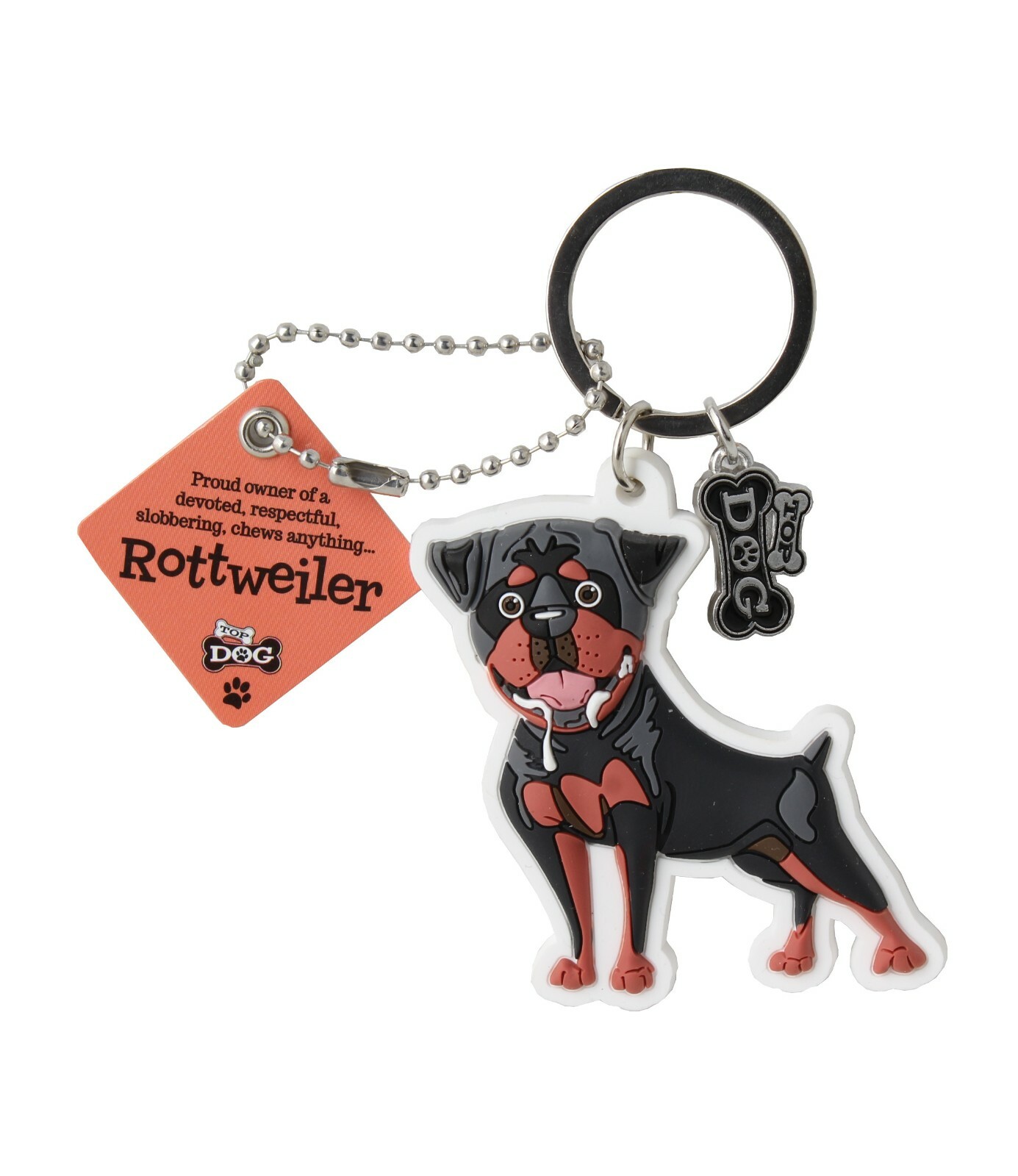 Wags And Whiskers Dog Keyrings Pug Cocker Spaniel Bulldog Labrador ...