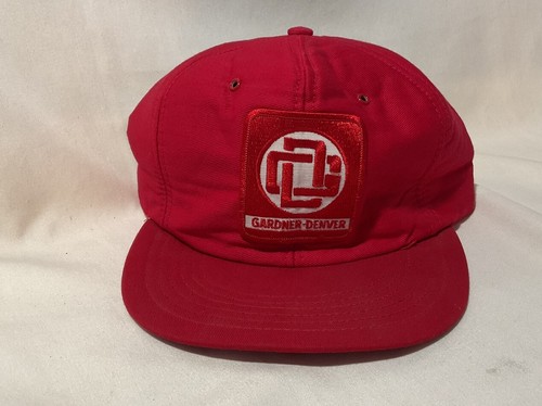 Vintage GARDNER-DENVER Snap-Back Adjustable Ball Cap Made in US Hat Men ...