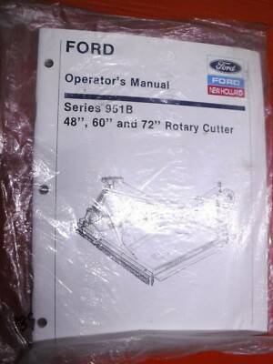 FORD NEW HOLLAND SERIES 951B 48" 60" 72" ROTARY CUTTER FACTORY ...