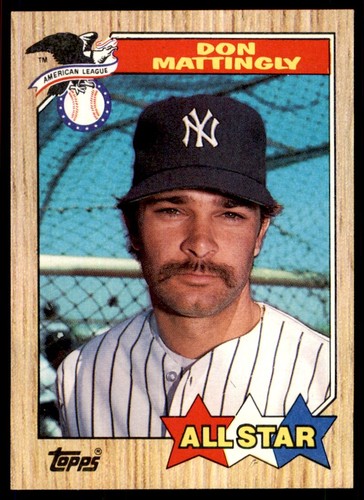1987 Topps #606 Don Mattingly New York Yankees | eBay