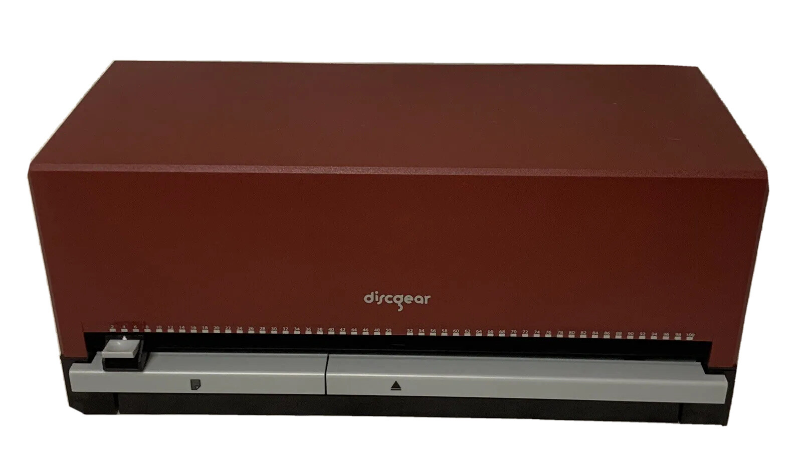 DiscGear Selector 100E Storage Holder Case CD DVD Disc Red | eBay