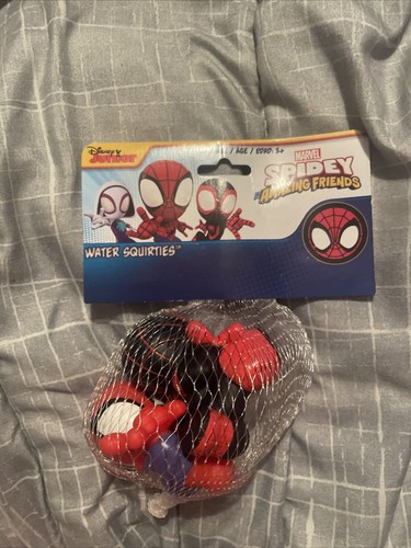 Marvel Spidey Amazing Friends Water Squirties Pool Toy Spider-Man ...