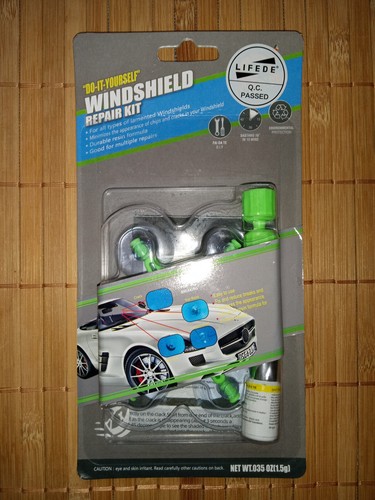 Lifede DIY Auto Glass Repair Kit, Windshield Crack Repair Kit, Car ...