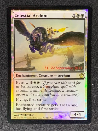 Celestial Archon MTG Theros 3/249 Rare Foil Magic Card 2013 | eBay UK