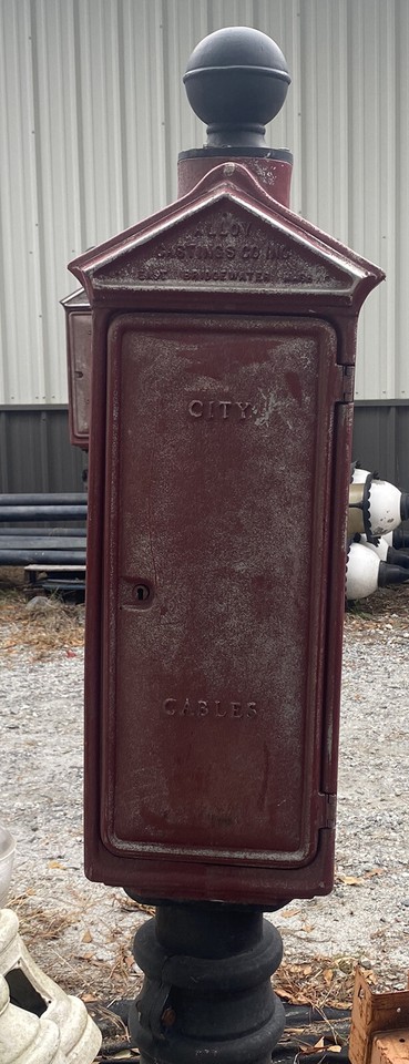 1900s Gamewell Fire Box Pedestal Alarm Box Old Antique Vtg, Can Ship | eBay