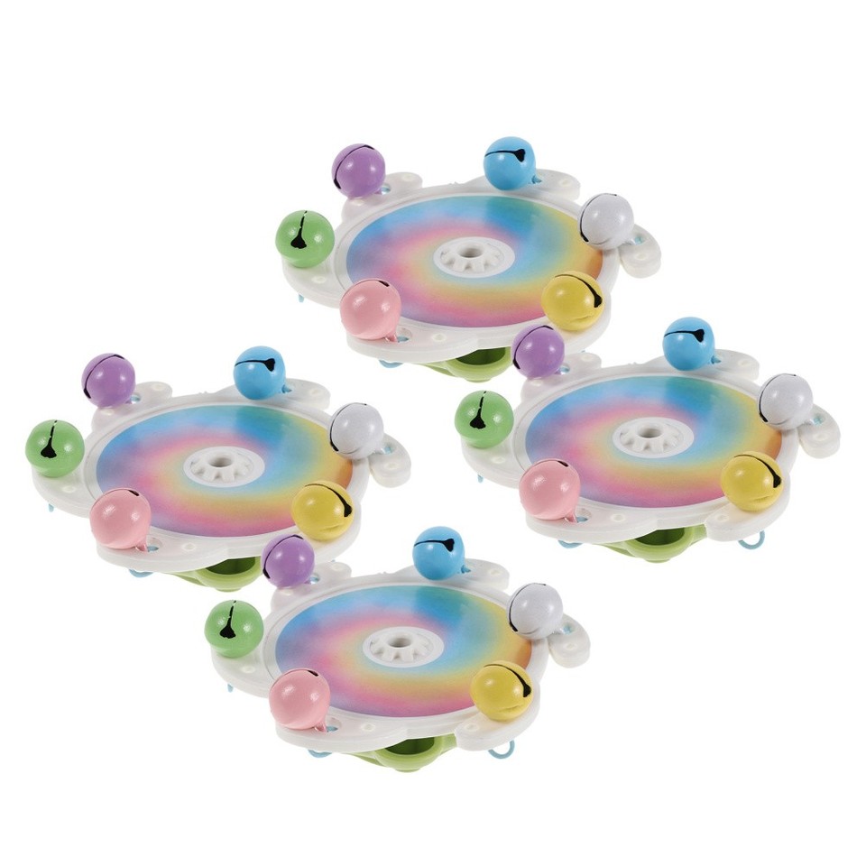4pcs Parrot Spinning Toys - Bird Chewing Interactive Rotating Wheel Toy ...