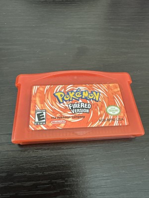 Pokemon Fire Red Version GBA Original | eBay