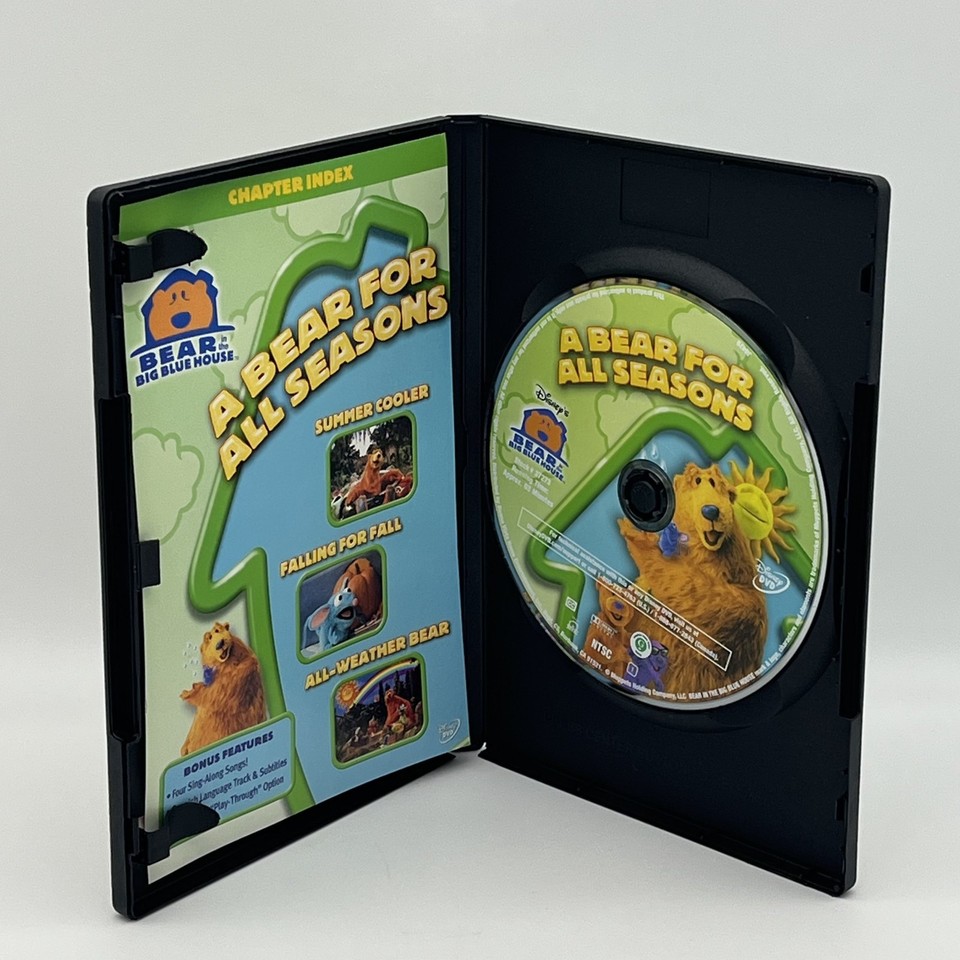 Bear in the Big Blue House - A Bear For All Seasons (DVD, 2004) Disney ...