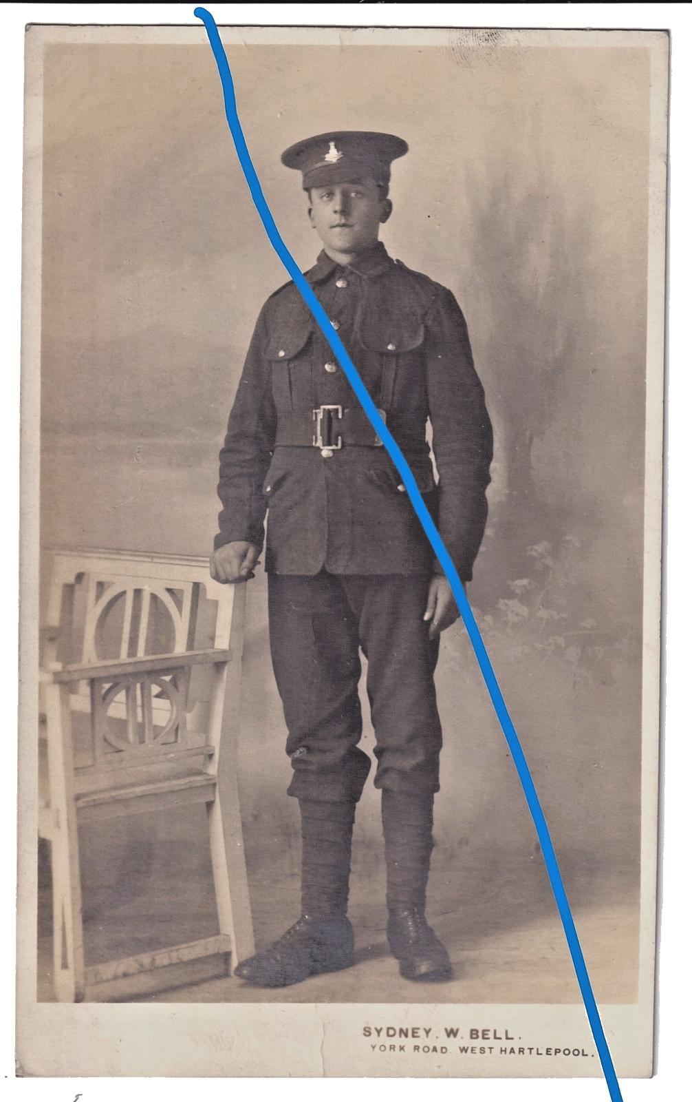 WW1 soldier Yorkshire Regiment Green Howards West Hartlepool | eBay UK
