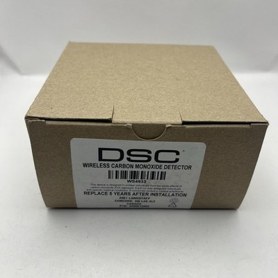 DSC WS4933 Wireless Carbon Monoxide Detector Brand New EXP 2028/2029 | eBay