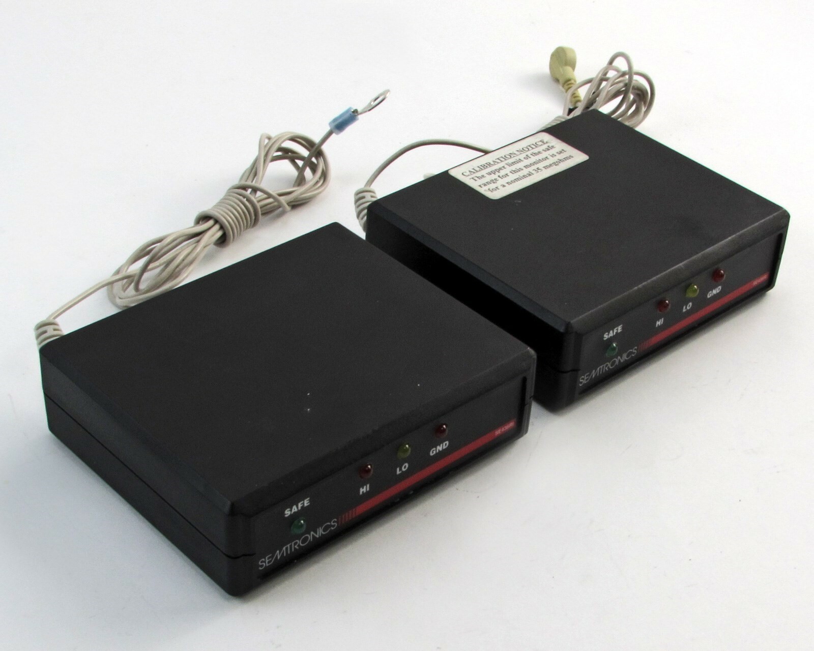 Lot of (2) Semtronics SE436 Single Operator ESD Monitors SE436RI ...