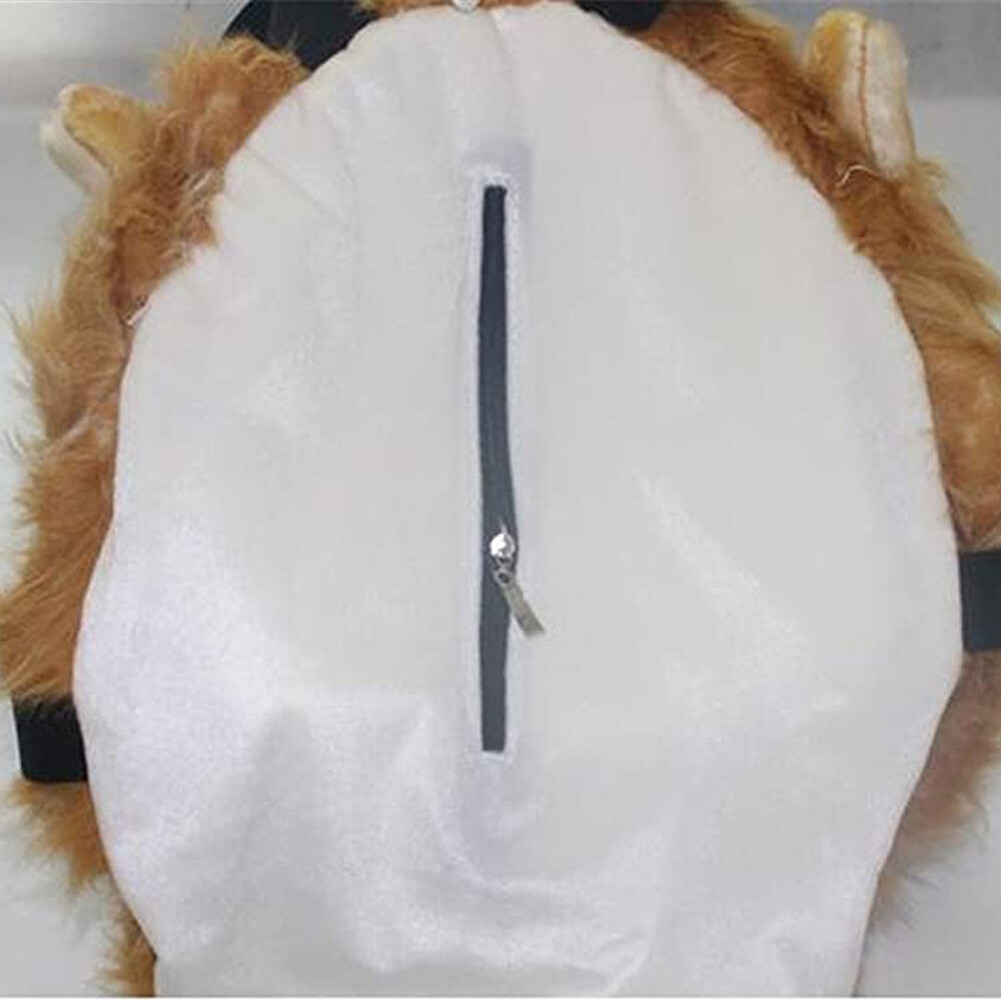 Stuffed Tiger Head Backpack Simulation Personalised Lion Knapsack ...