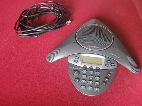 VOIP POLYCOM SOUND STATION IP 6000 HD VOICE 2201-15600-001 | eBay