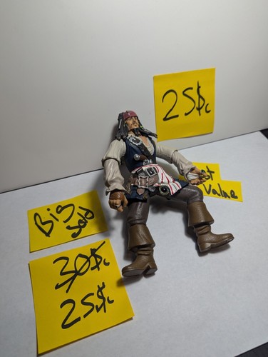 Disney Zizzle Pirates of the Caribbean Captain Jack Sparrow Action ...