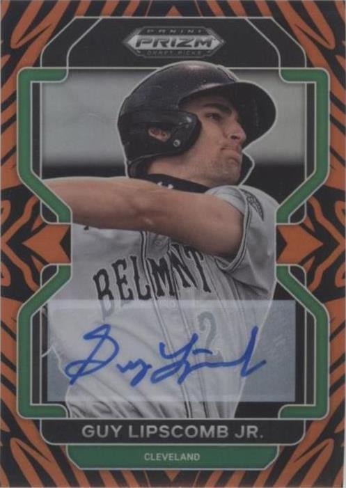 2022 Panini Prizm Draft Picks - Guy Lipscomb Jr. #PDP151 Tiger Stripes ...