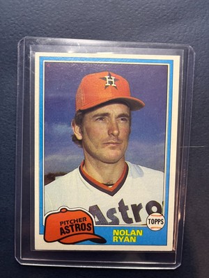 Topps 1981 Nolan Ryan #240 Houston Astros | eBay