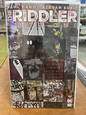 The Riddler: Year One #5 | Cover A | Bill Sienkiewicz | card stock | NM ...