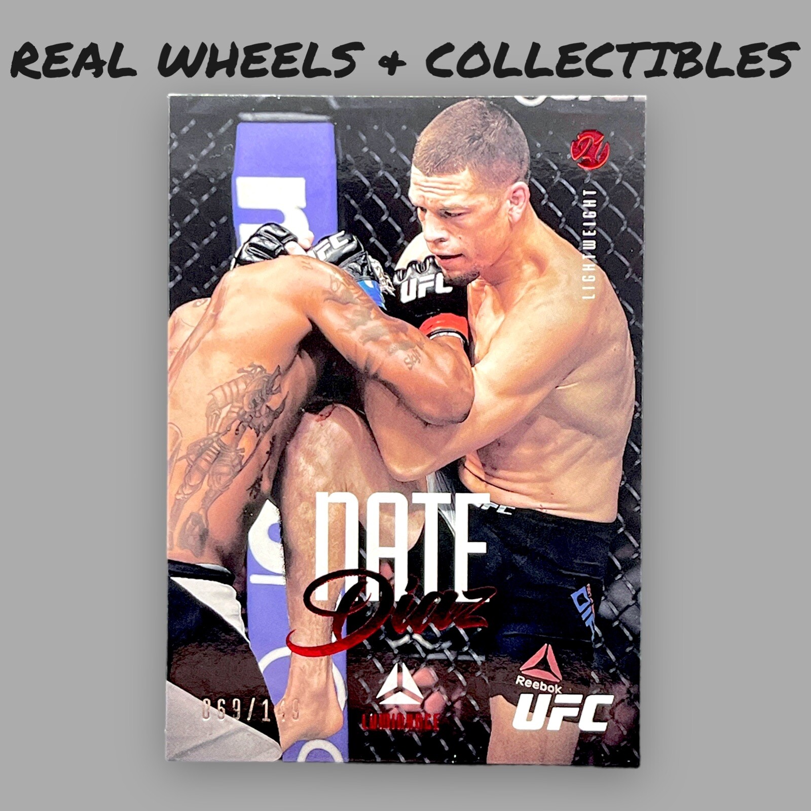 2021+Panini+Chronicles+UFC+-+Luminance+Red+%2351+Nate+Diaz+%2F149 for ...