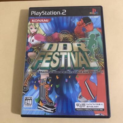 Playstation 2 DDR Festival Dance Dance Revolution Japanese Game USED ...