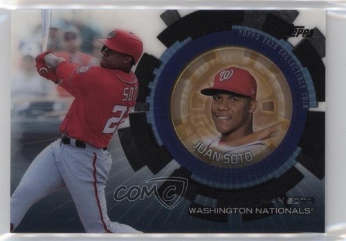 2020 Topps Update Topps Baseball Coins Black /199 Juan Soto #TBC-JS | eBay
