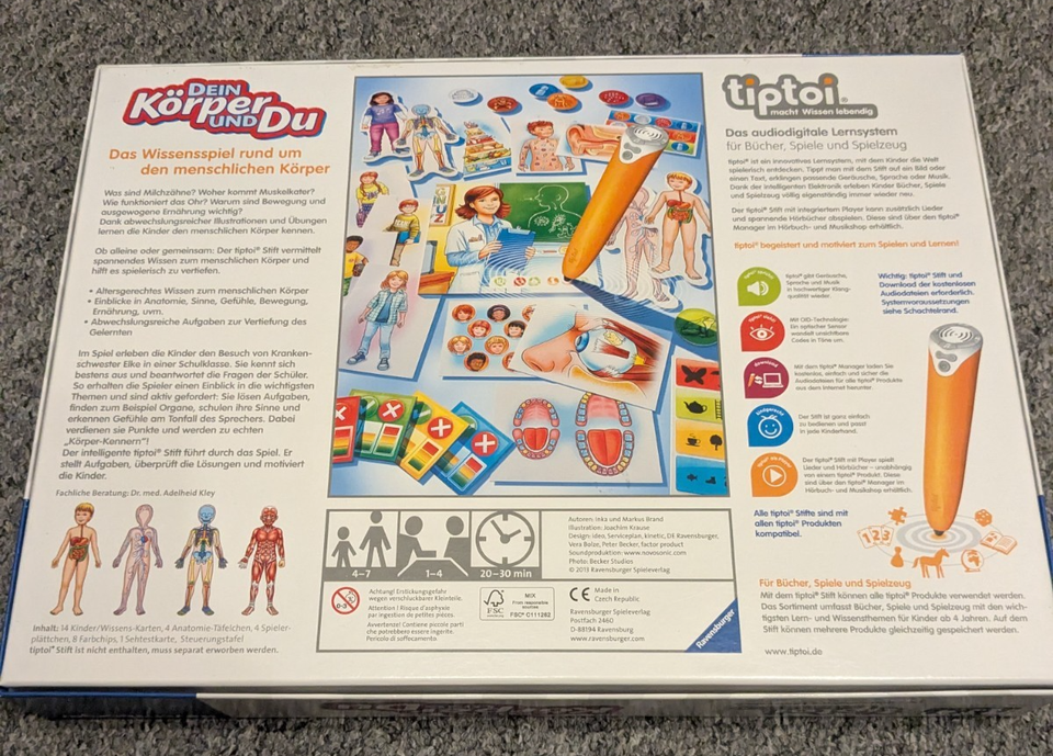 tiptoi, Dein Körper und Du, (ohne Stift) | eBay.de