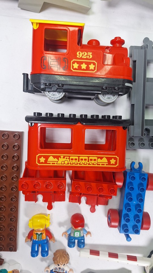 Duplo Red Train 925 Incomplete Mixed Lot 10874 10872 10882 Pieces Parts ...