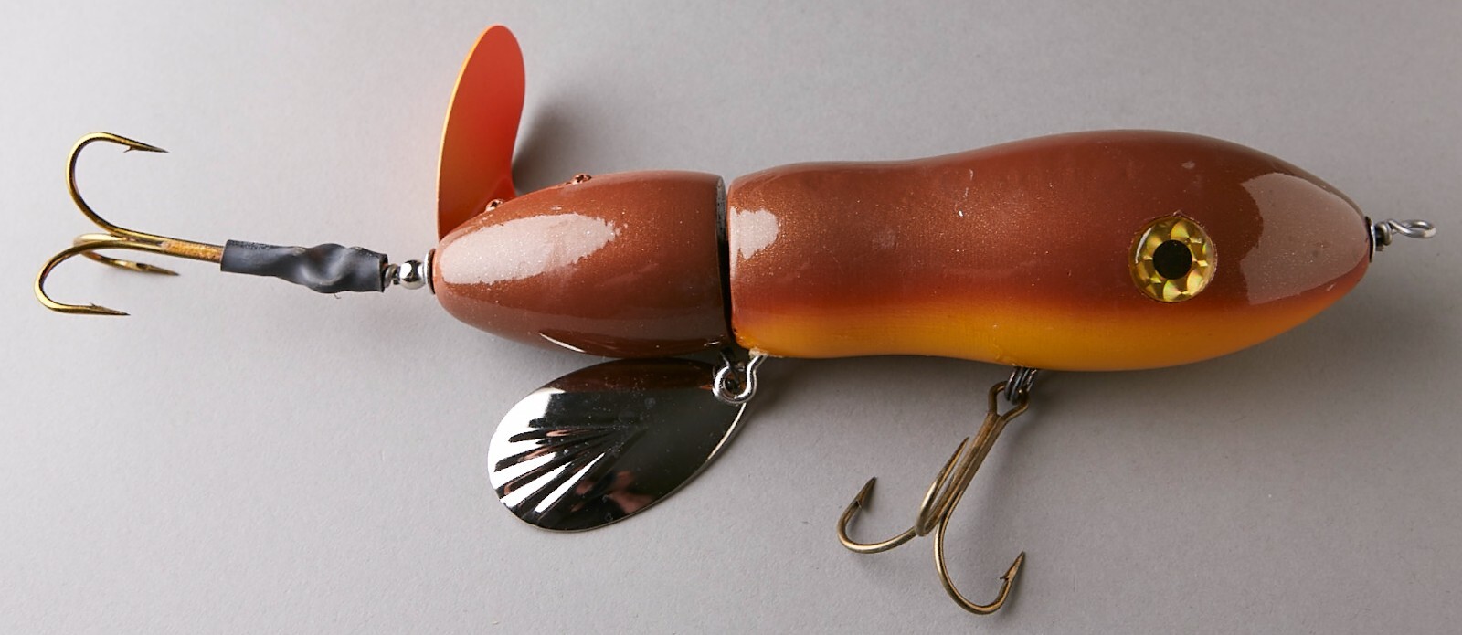 Snaggle Tooth Tackle "The Beast" Topwater Surface Muskie lure bait ...