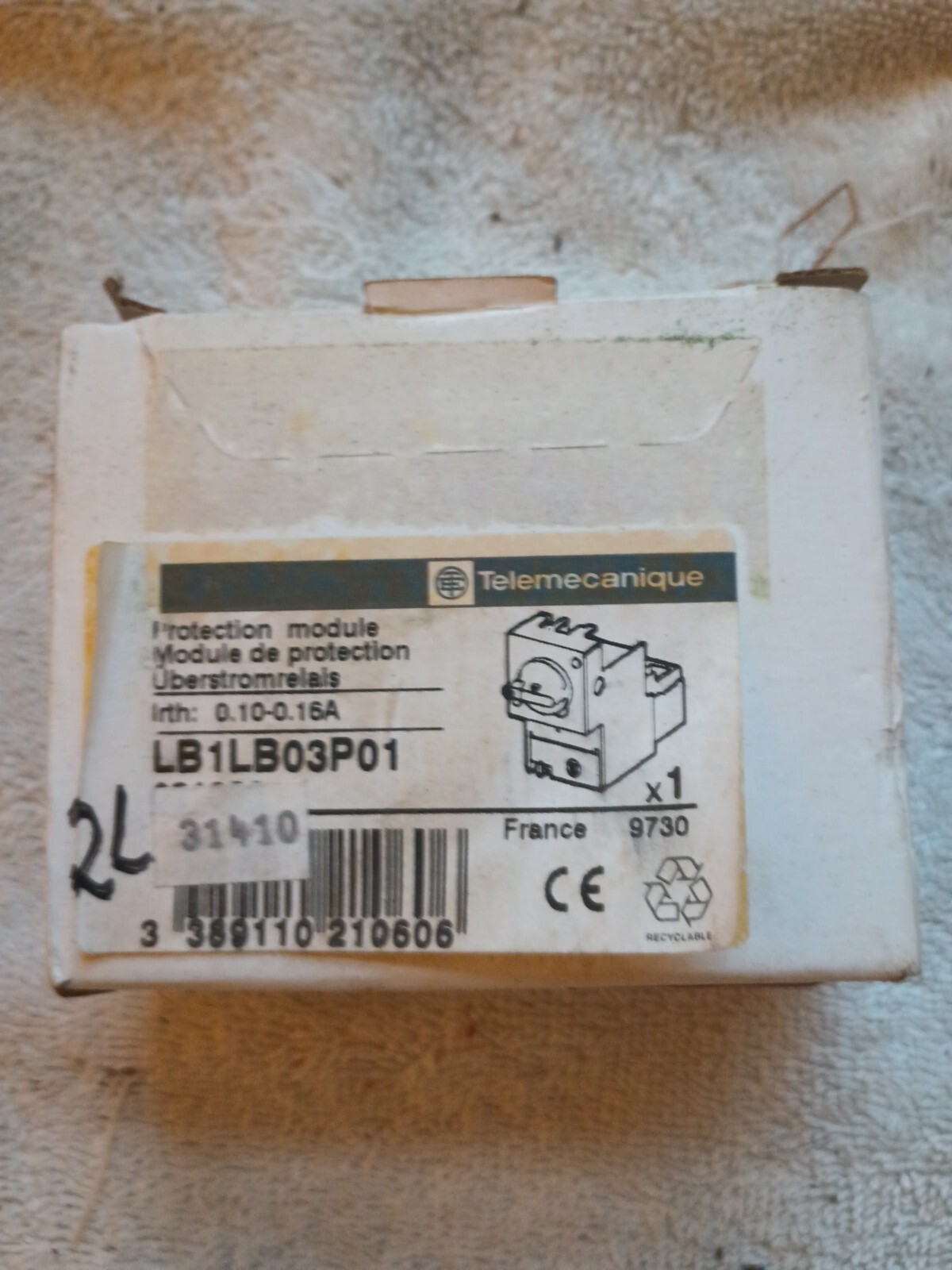 SCHNEIDER ELECTRIC LB1-LB03P01 / TELEMECANIQUE LB1LB03P01 - New in Box ...