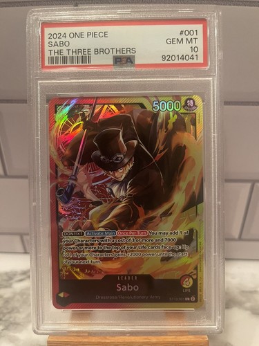 One Piece Card Game The Three Brothers ST13-001 Sabo Leader English ...