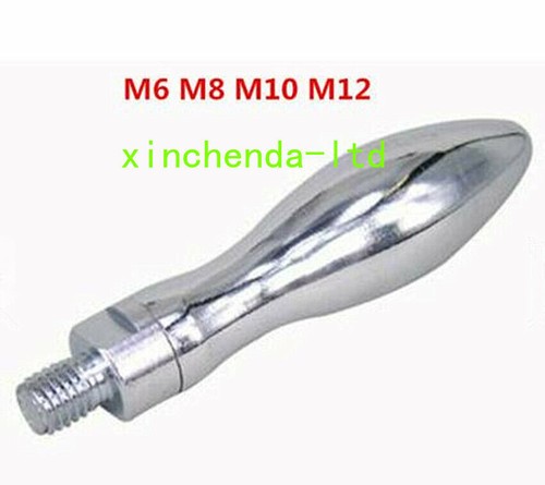 1x Polished Chrome Revolving Bridgeport Milling Machine Handle M6-M12 ...