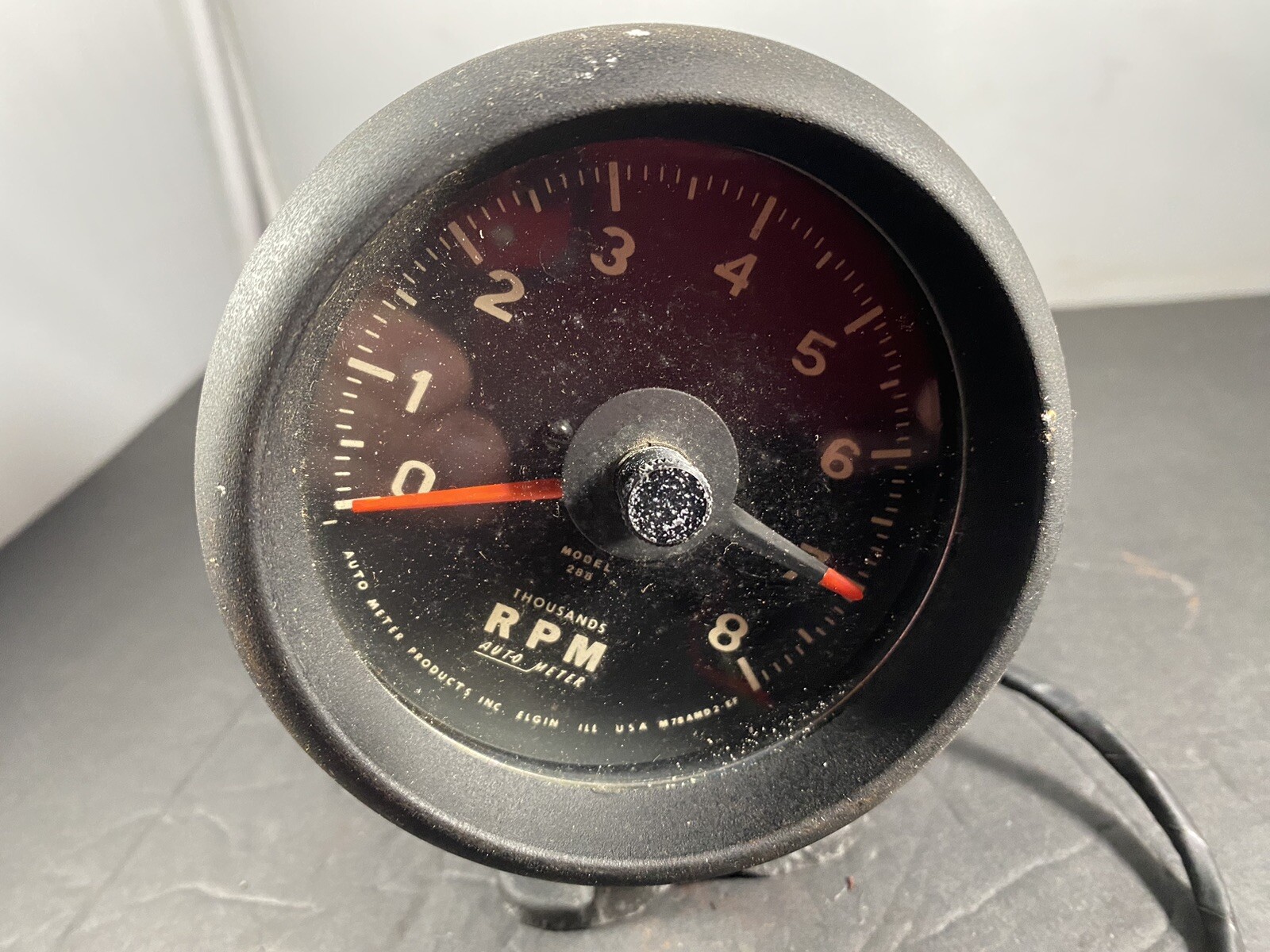 Auto Meter Model 288 Vintage Tachometer | eBay