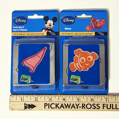 Provo Craft Cuttlebug Disney Cut and Emboss Nemo and Team Spirit | eBay