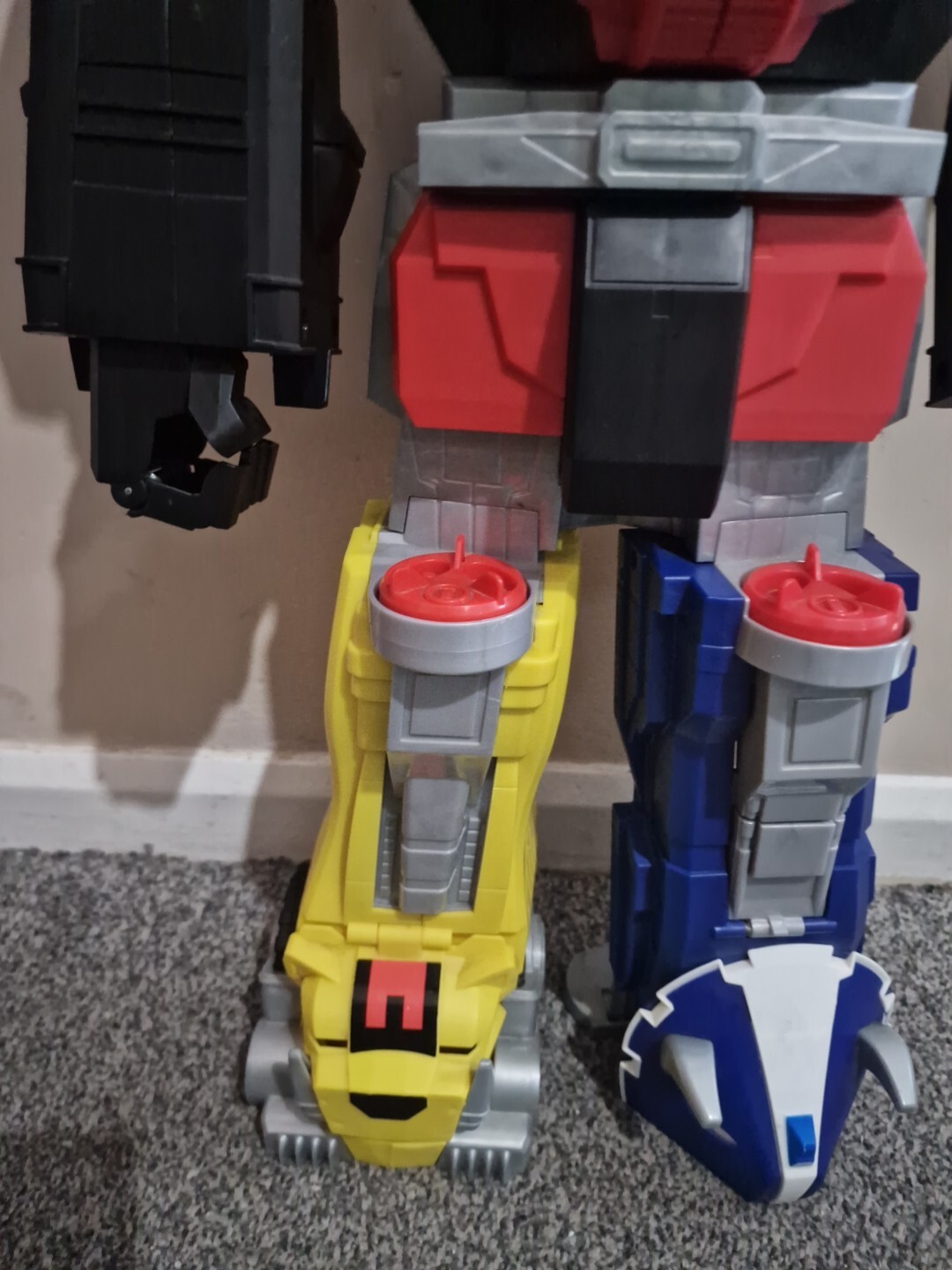 Imaginext Giant Power Rangers Morphin Megazord Transformer 887961080957 ...