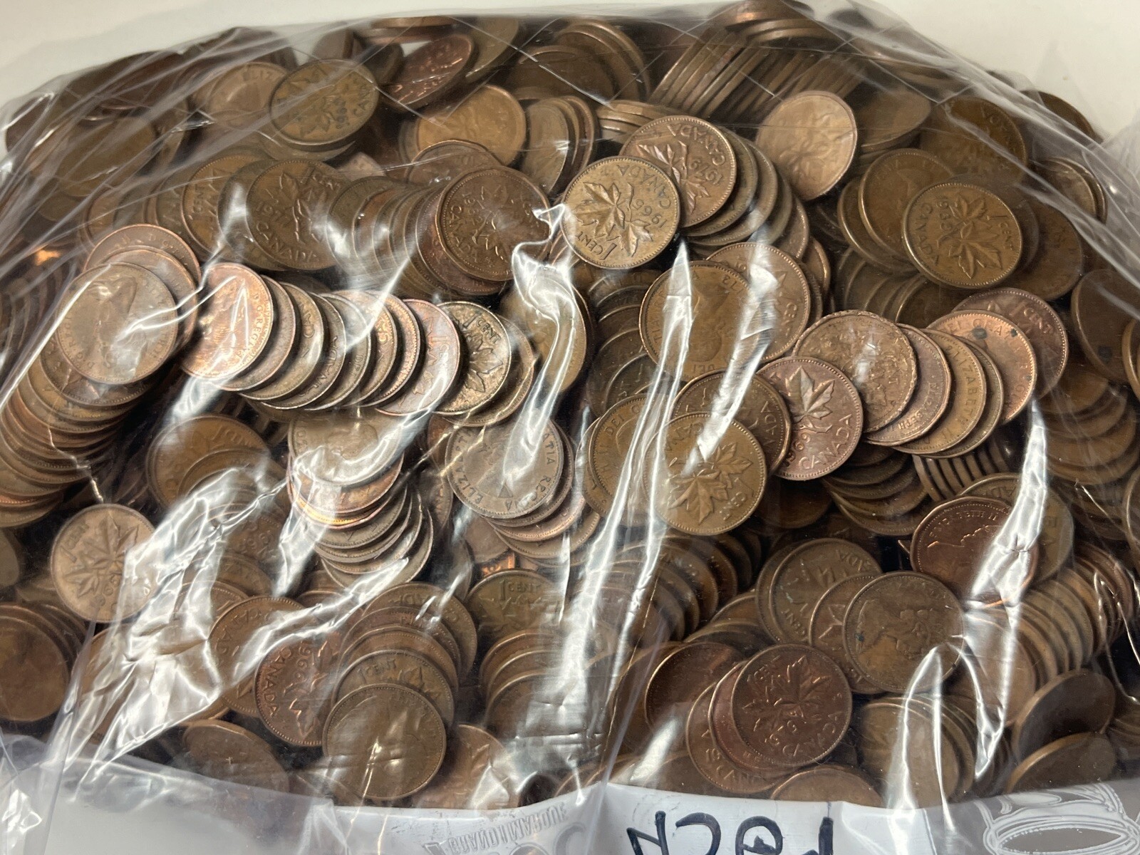 10 LBS Pre 1996 Canadian Copper Pennies 98% Pure Copper Bullion ...