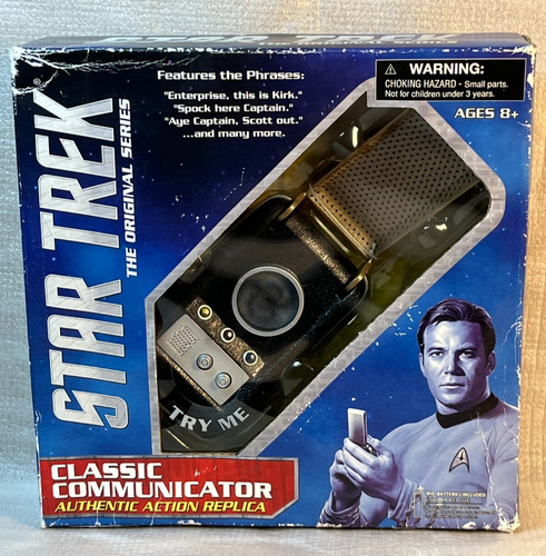 STAR TREK DIAMOND SELECT COMMUNICATOR - WORKS PERFECT | eBay