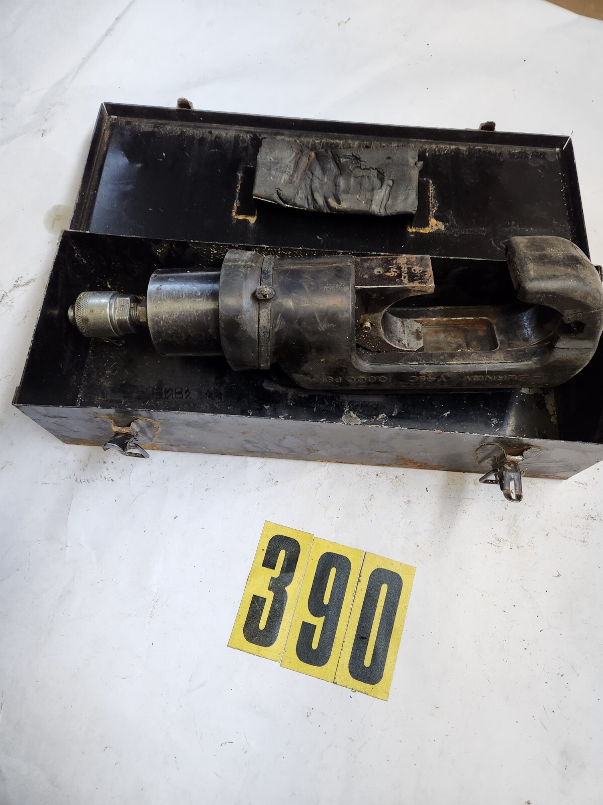 Burndy Y46C Hypress Hydraulic Crimper Tool In Case | eBay