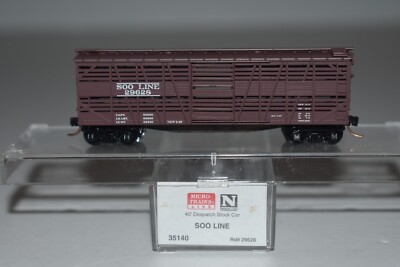 N Scale MTL 35140 Soo Line 40' Single Door Stock Car 29628 C30056 | eBay