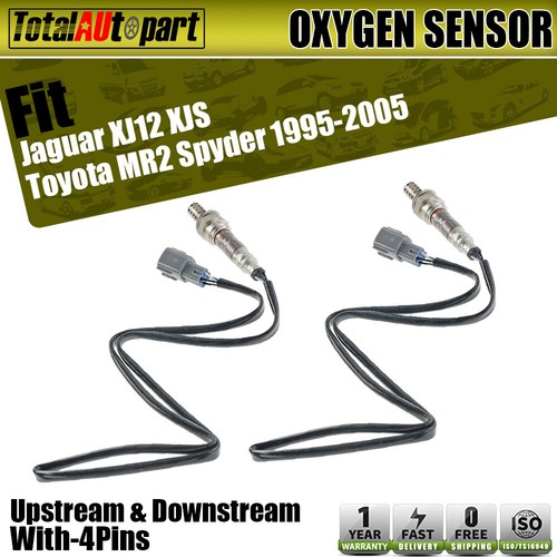 2x O2 Oxygen Sensor for Jaguar XJ12 XJS Toyota MR2 Spyder Upstream ...