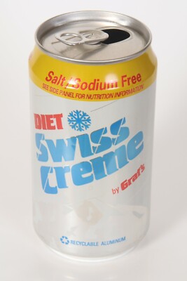 Graf/s Diet Swiss Cream soda can - 12oz | eBay