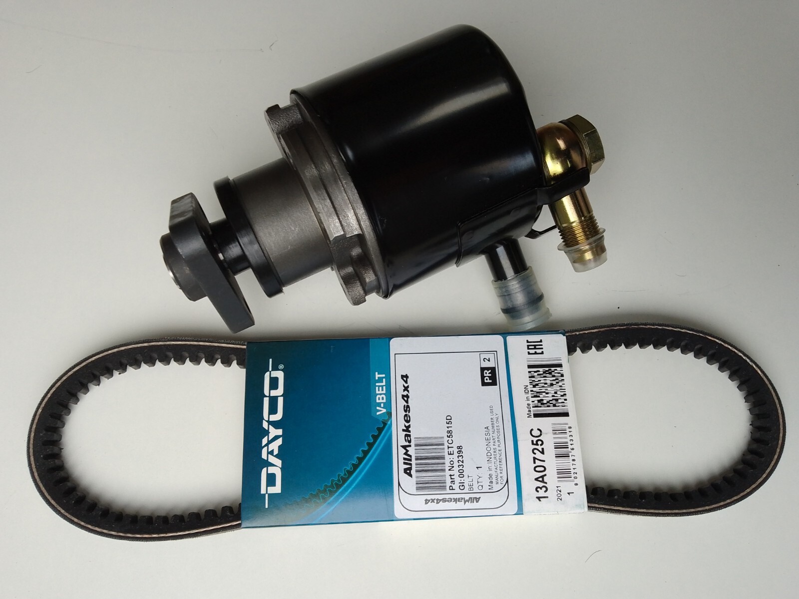 Land Rover Defender 90, 110, 200tdi, POWER STEERING PUMP WITH DAYCO OEM ...