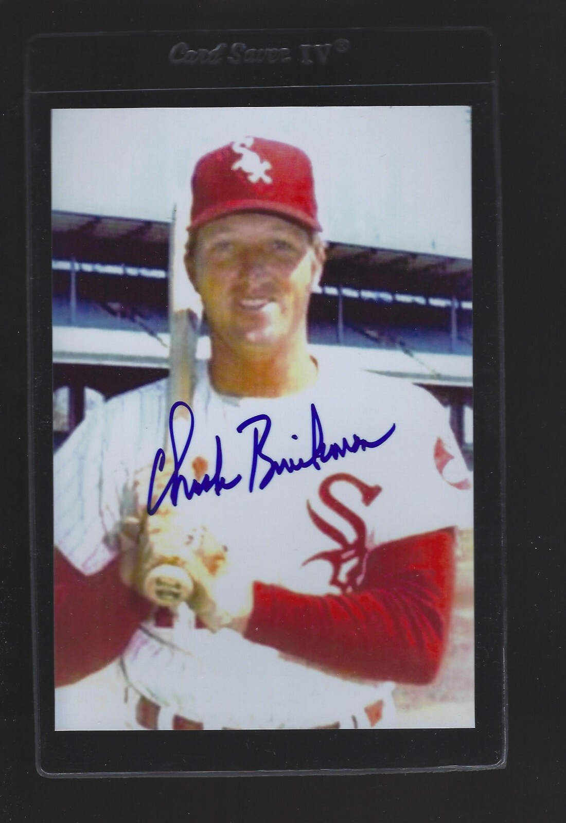 Chuck Brinkman Chicago White Sox Signed Auto 4x6 Photo Autograph | eBay